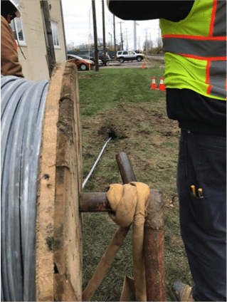 Zinc Ribbon Installation for AC Mitigation | MATCOR