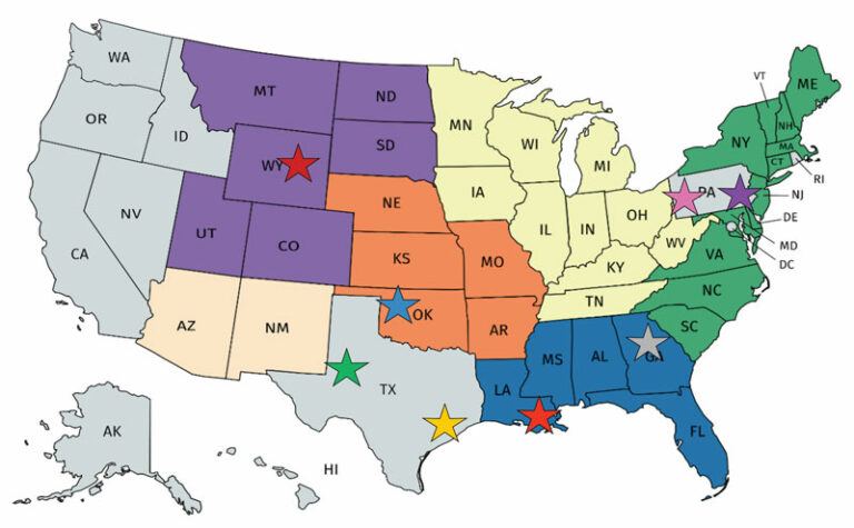 MATCOR Sales Territories - Matcor, Inc.